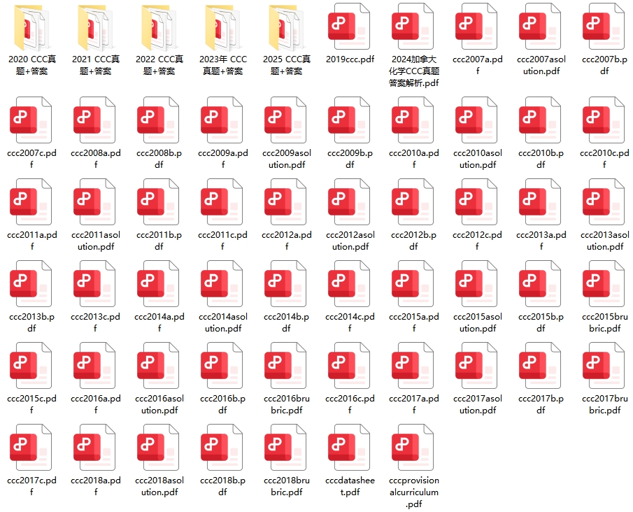 CCC化学竞赛赛事动态-CCC加拿大化学竞赛官网